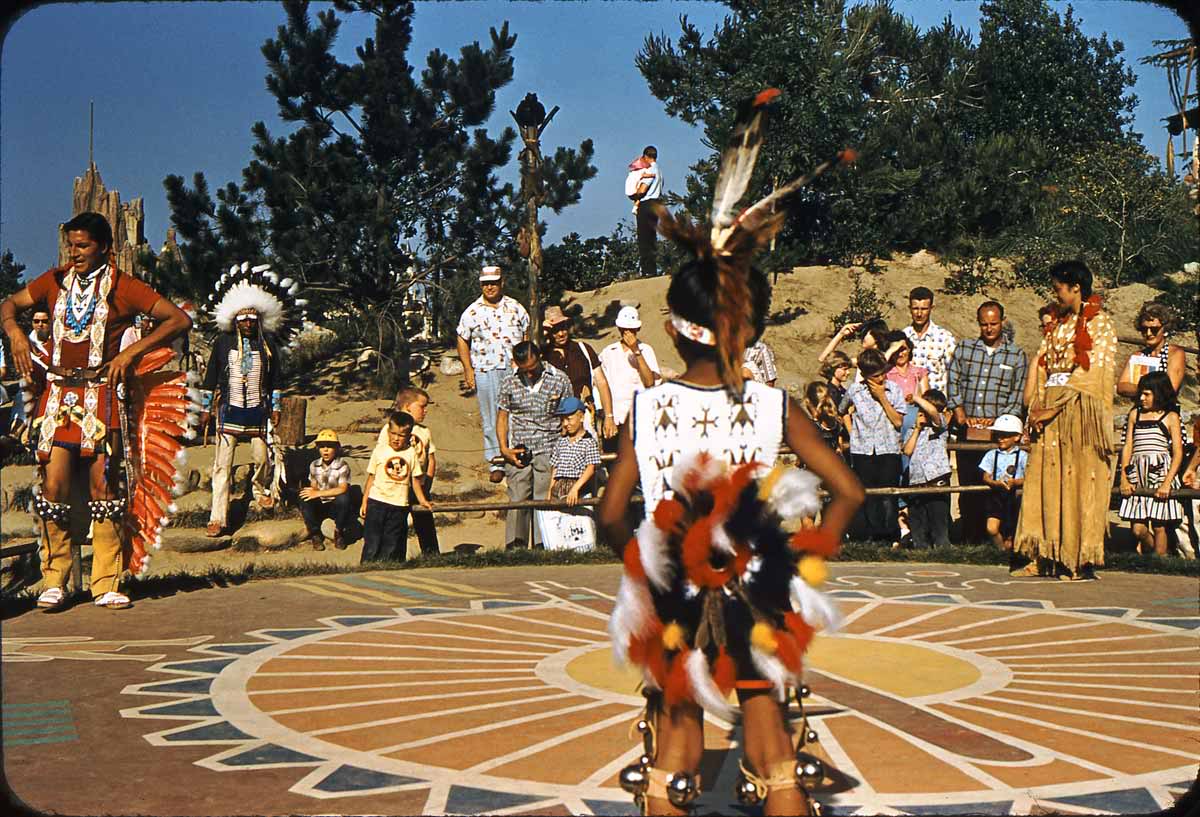 The Disney Archives and Mysteries: Disneyland's Indian Chief known as ...