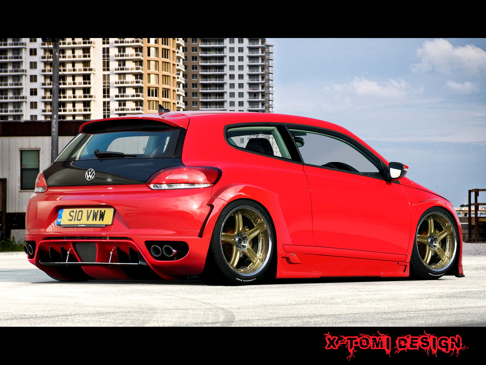 X-Tomi Design: Volkswagen Scirocco Tuning Mag Edition