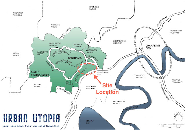 Architectural Apprenticeship: Part C : Application - Site Location Analysis