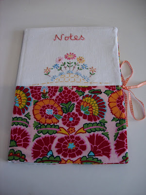 HenHouse Emporium: Vintage Embroidered Notebook Covers
