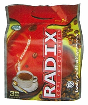 Katalog Produk HPA: Kopi Radix