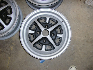 The Devine MG Diaries: Overdue Post - Rostyle Wheel Restoration
