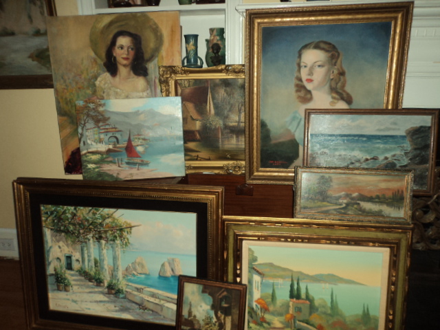 Antique ART Garden: Simple BASIC Tips on Buying Antique & Vintage PAINTINGS