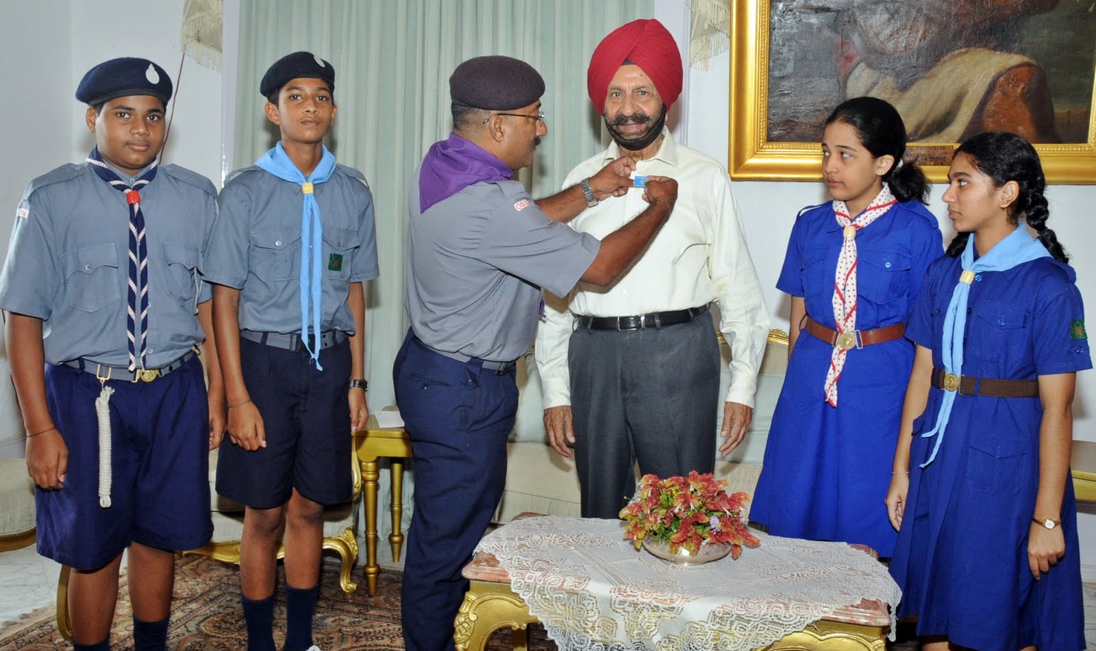 BHARAT SCOUTS AND GUIDES, GOA STATE: SCOUTS AND GUIDES HELPS BUILD ...