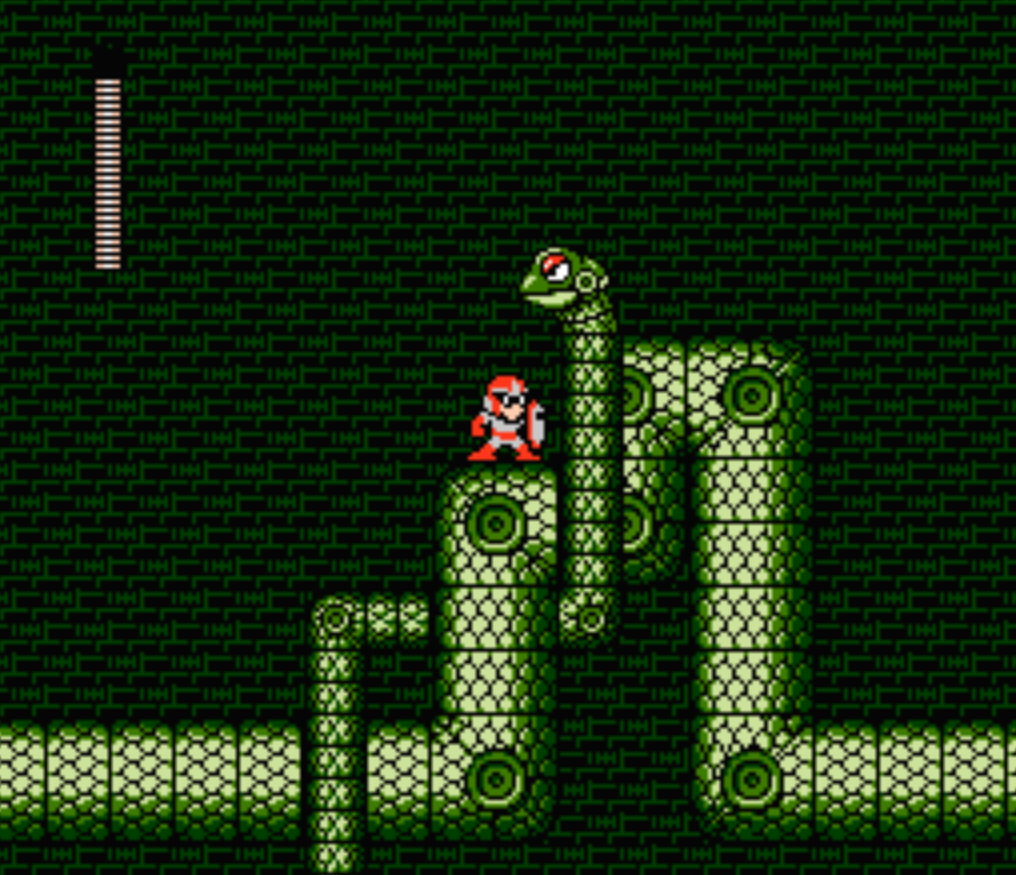 8 Bit Protoman Shooting