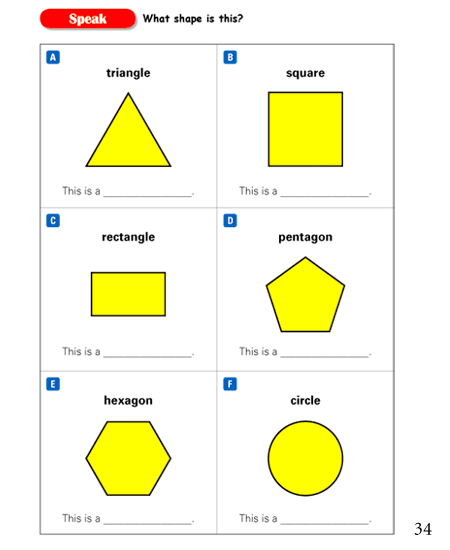 Junior English: Lesson 8: Understanding Shapes