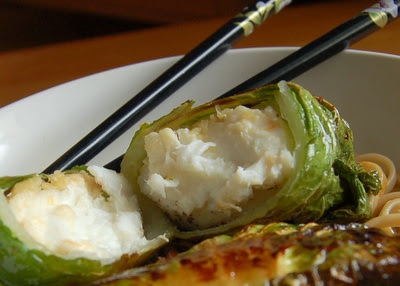 Beyond Salmon: Halibut Wrapped in Napa Cabbage