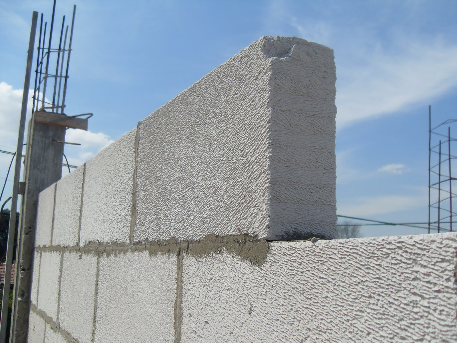 Albañileria en General: Paredes con bloques "Retak"