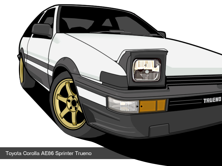 -: toyota corolla AE-86 sprinter trueno (one of my favourite japanesse ...