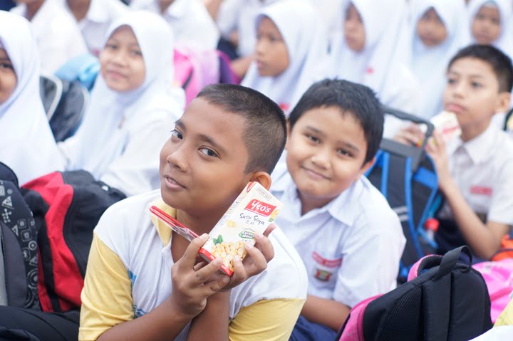 SK BANDAR SUNWAY: Program Susu Soya Sekolah (YEOS)