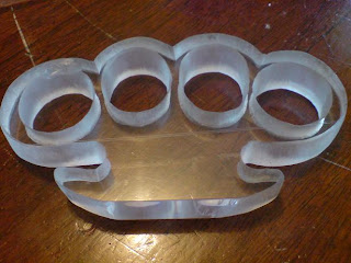 WeaponCollector's Knuckle Duster and Weapon Blog: Hand Made Acrylic ...