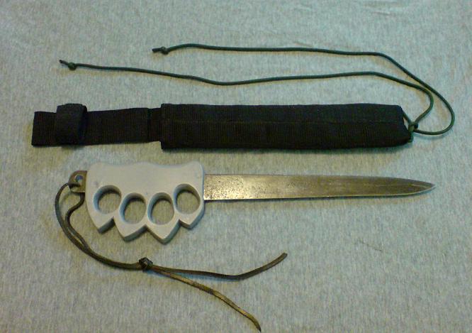 WeaponCollector's Knuckle Duster and Weapon Blog: Handmade WW1 Trench Knife