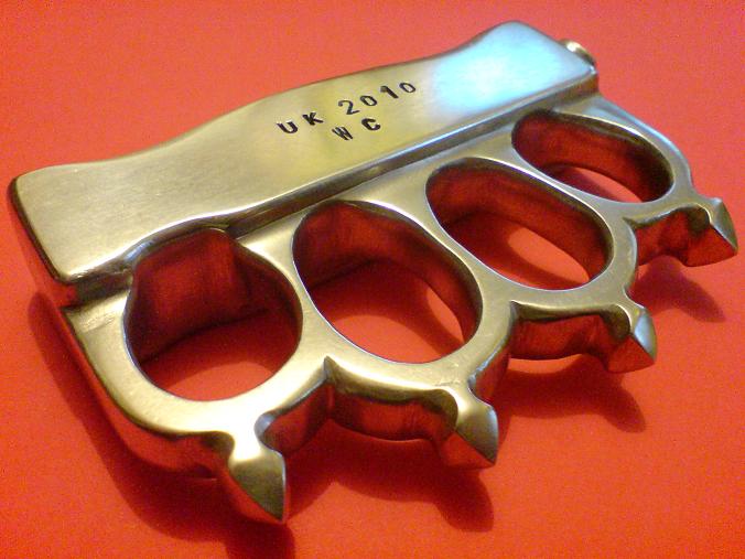 WeaponCollector's Knuckle Duster and Weapon Blog: Handmade 1918 Trench ...