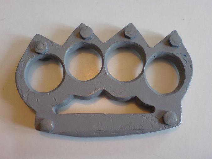 WeaponCollector's Knuckle Duster and Weapon Blog: Home Made Knuckle ...