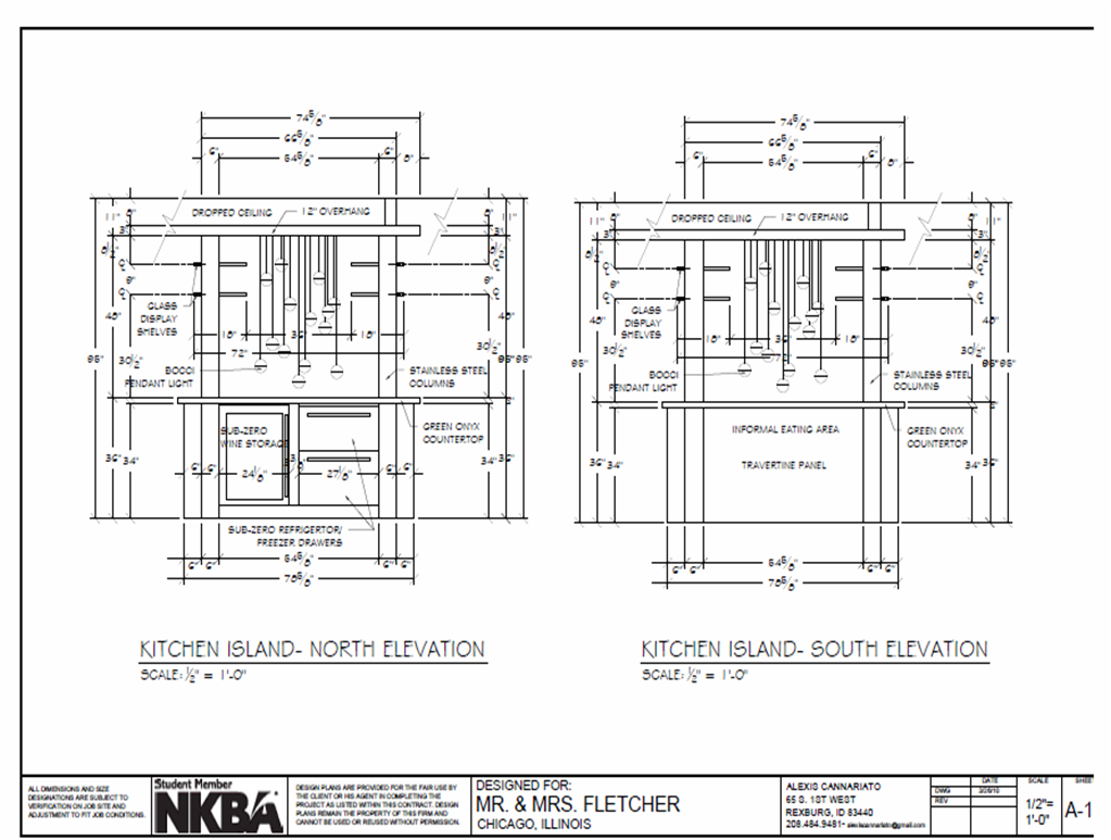 a Lexus...not just a car: NKBA Kitchen Competition Project