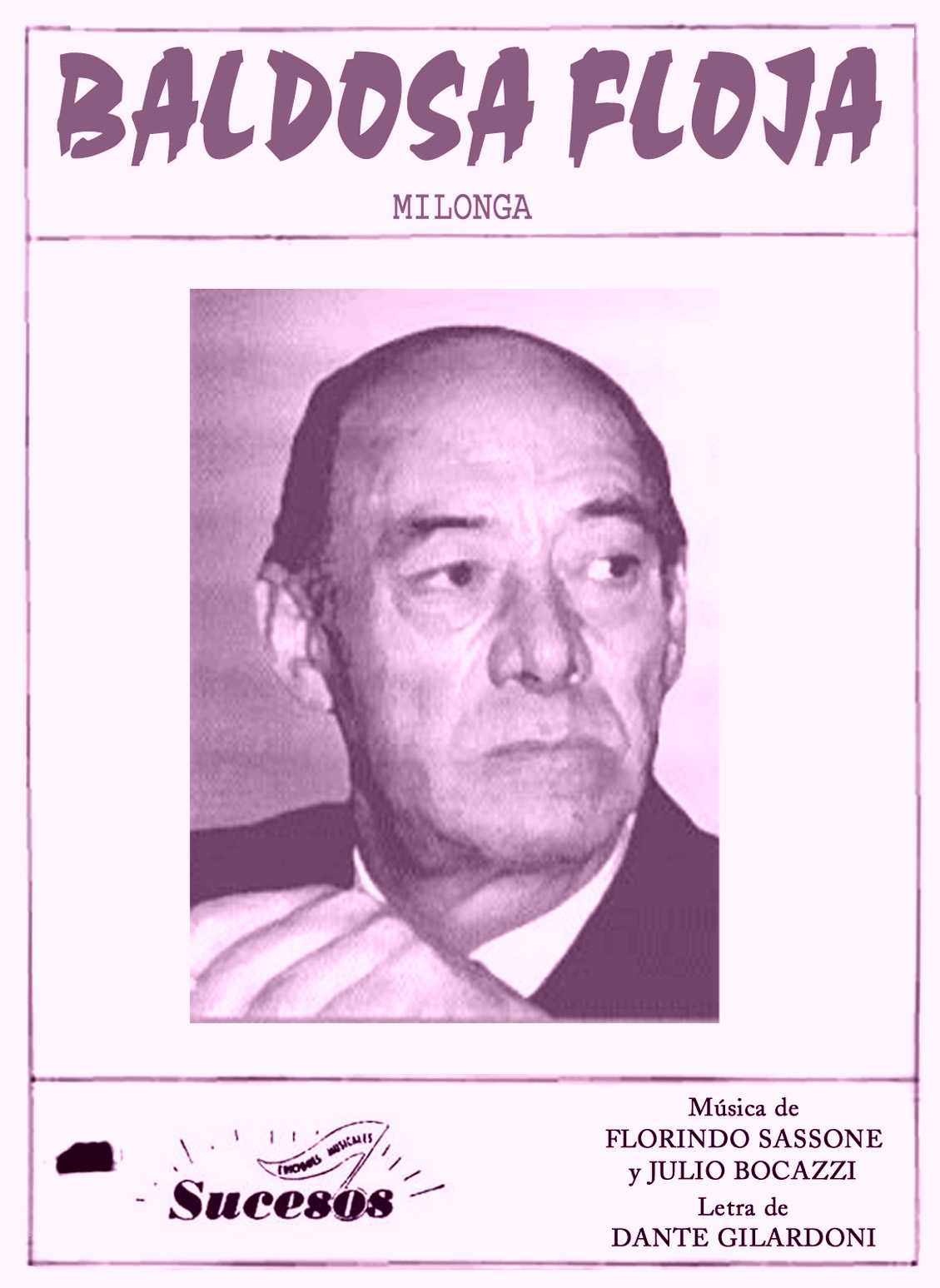 Partituras de Tango: BALDOSA FLOJA