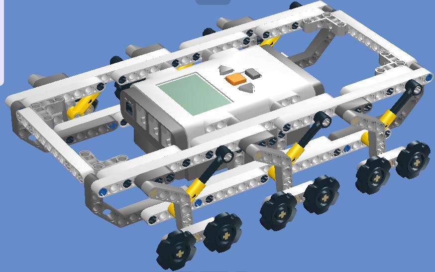 Learning to use Lego Mindstorms NXT: Suspension System