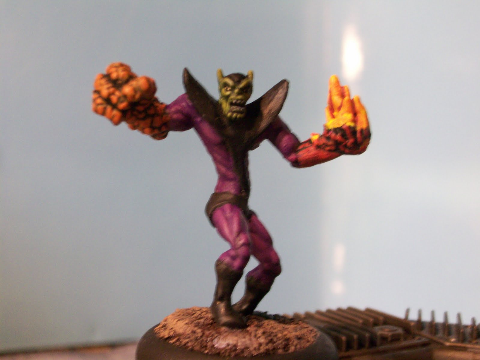 Jim's repainted heroclix for super system NEW: Wasp | Lead Adventure Forum