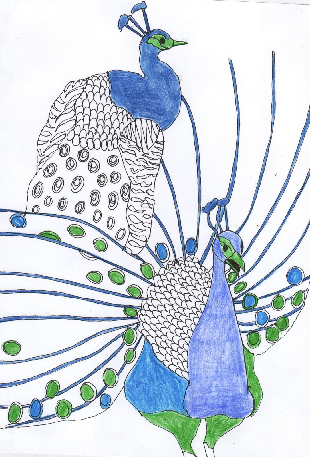 Titillate and Create: Day 1 Doodles: Zoology