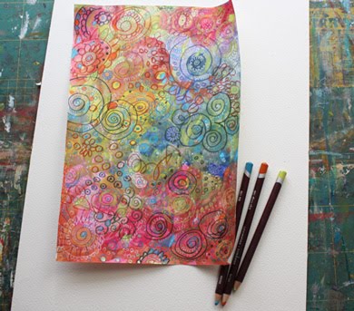 Peony and Parakeet: How To Make Your Own Patterned Paper