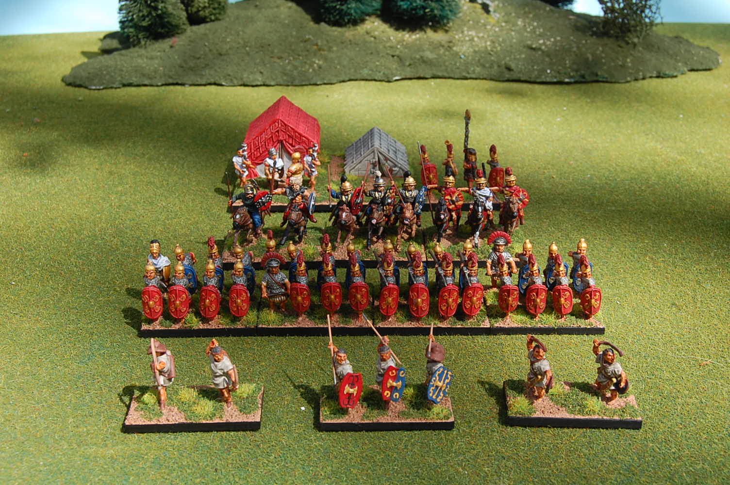 Miniature Minions: Marian Roman Army Completed