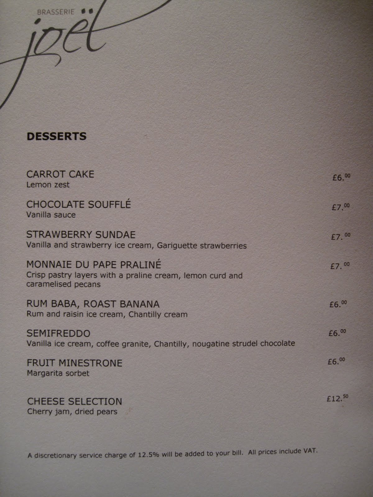 DOS HERMANOS: GO EVERYWHERE, EAT EVERYTHING: BRASSERIE JOEL: QUELLE ...