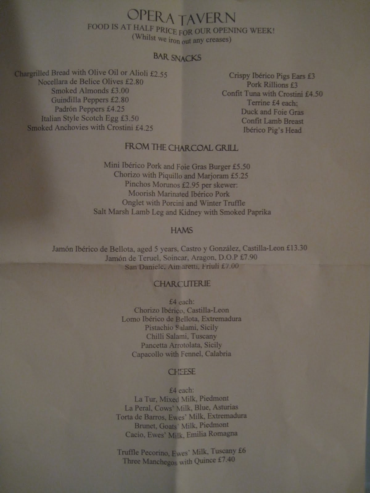 DOS HERMANOS: GO EVERYWHERE, EAT EVERYTHING: OPERA TAVERN:A COVENT ...