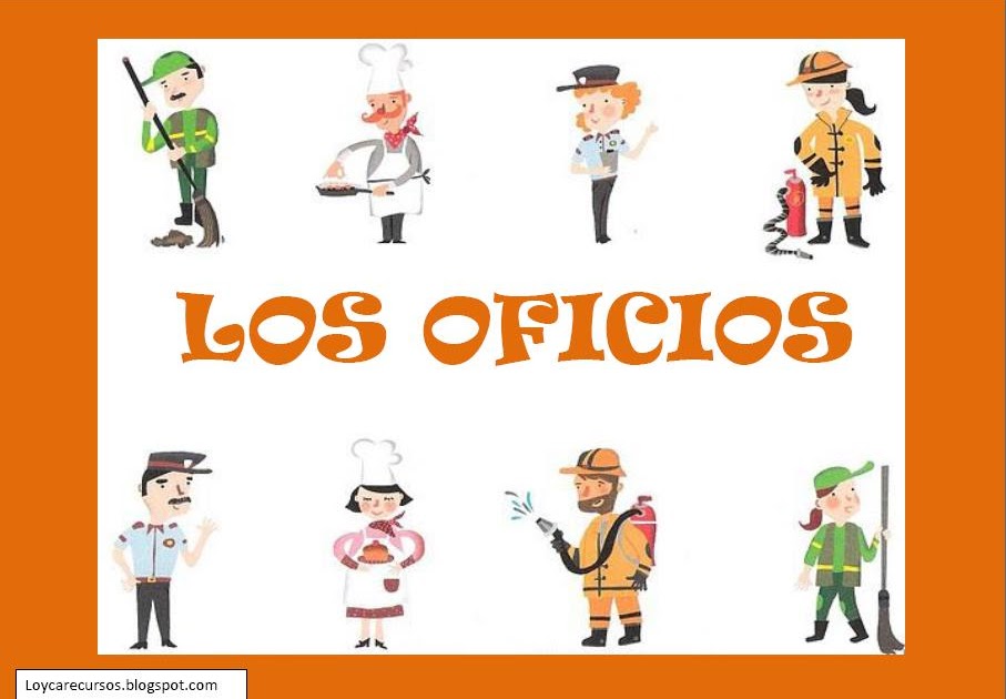 RECURSOS DE EDUCACION INFANTIL: LOS OFICIOS Y SUS ÚTILES