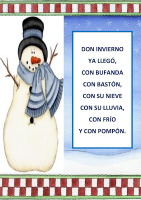 Poesia de invierno infantil - Imagui