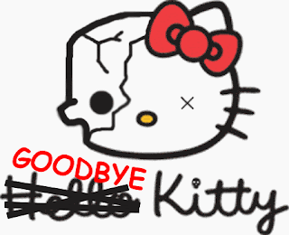 Hello kitty muore