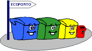 protecção ambiental: as formas e cores dos ecopontos...