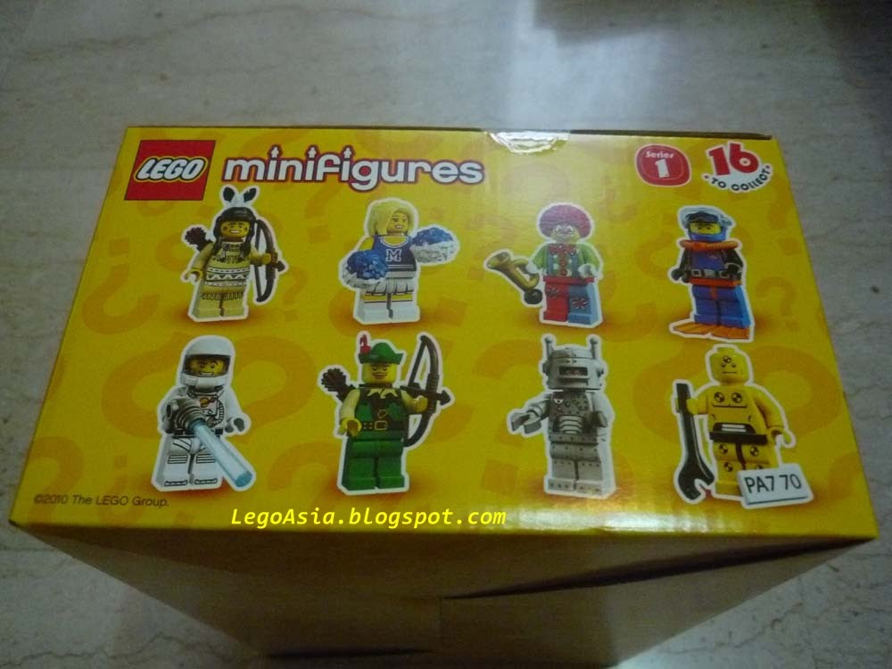 Lego Asia: Lego Mini Figures Series 1