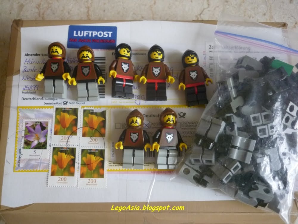 Lego Asia: Lego mini armies Knights & Wolf Pack