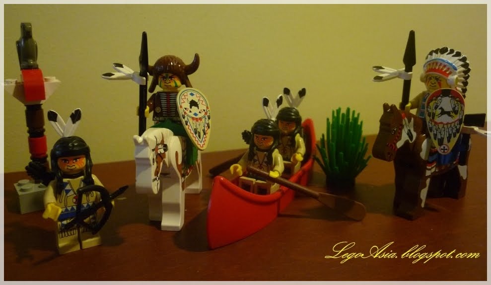 Lego Asia: Lego Tribal Chief & Rain Dance Ridge Review