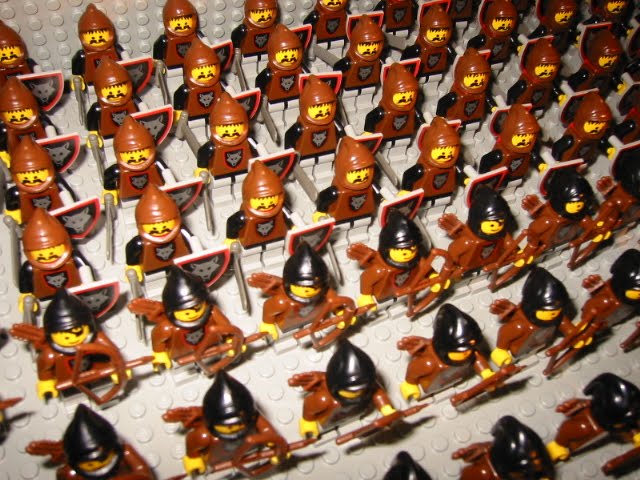 Lego Asia: Wolfpack Army Display