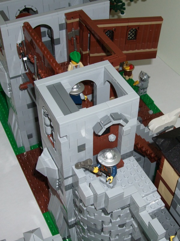 Lego Asia: Lego Castle Gatehouse MOC from Australia