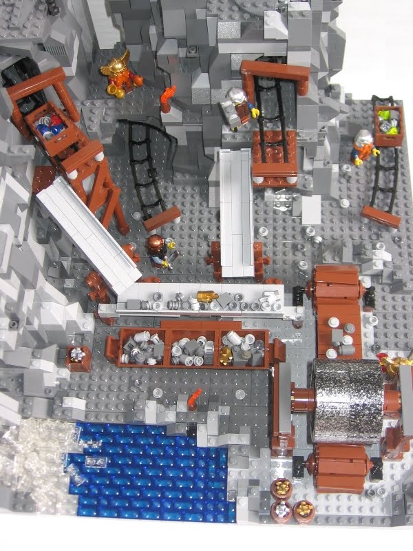 Lego Asia: I Scream Clone Lego Works - Dwarf Mine MOC