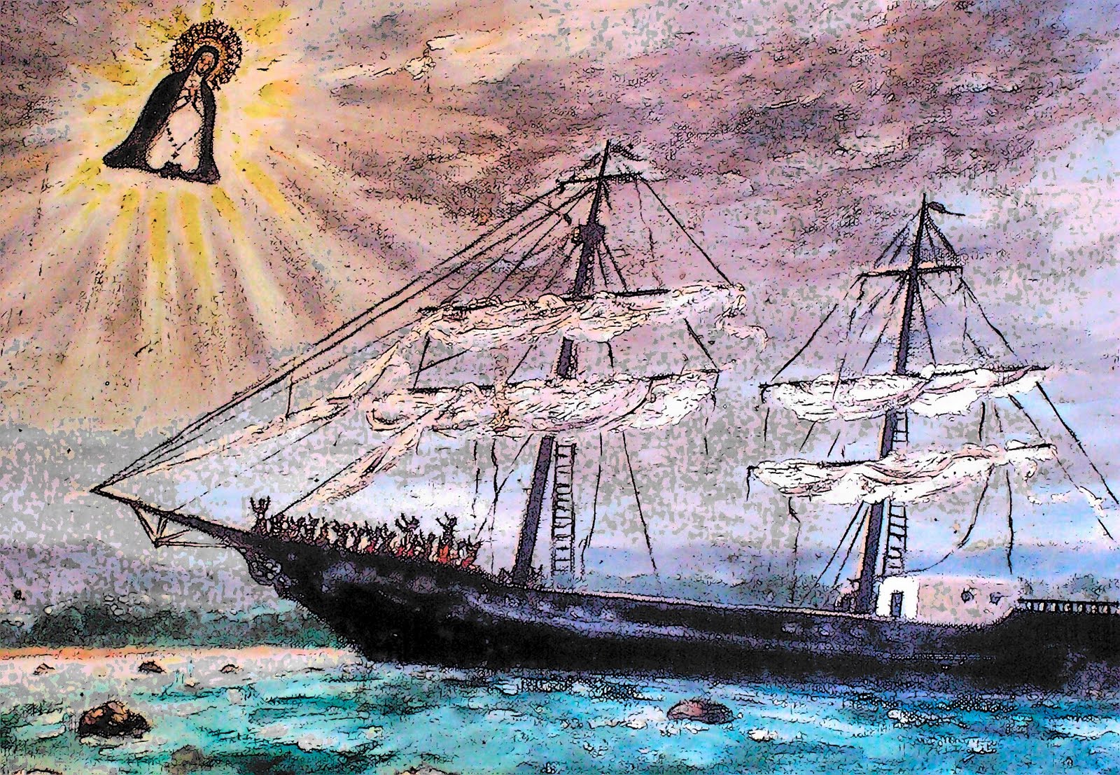 LA VIRGEN DE LA SOLEDAD DE PORTA VAGA: Ang MILAGRO SA PORTA VAGA