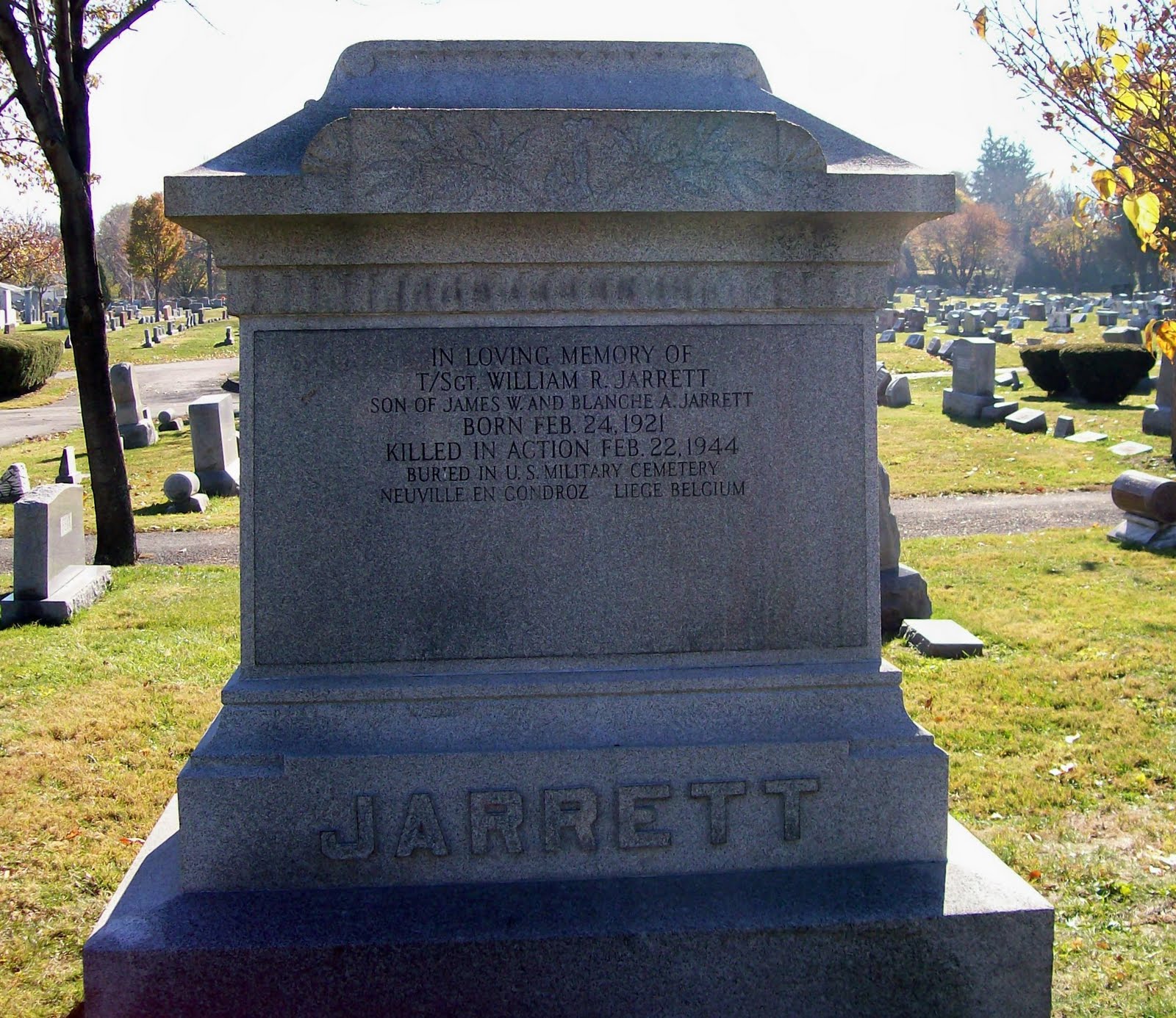 Graveyard Rabbit of Sandusky Bay: Technical Sergeant William R. Jarrett