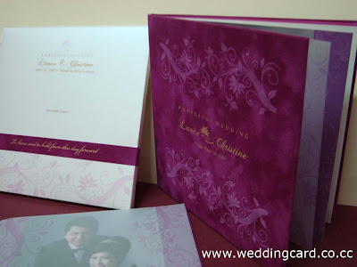 Lee's Collection Wedding Card & Packaging