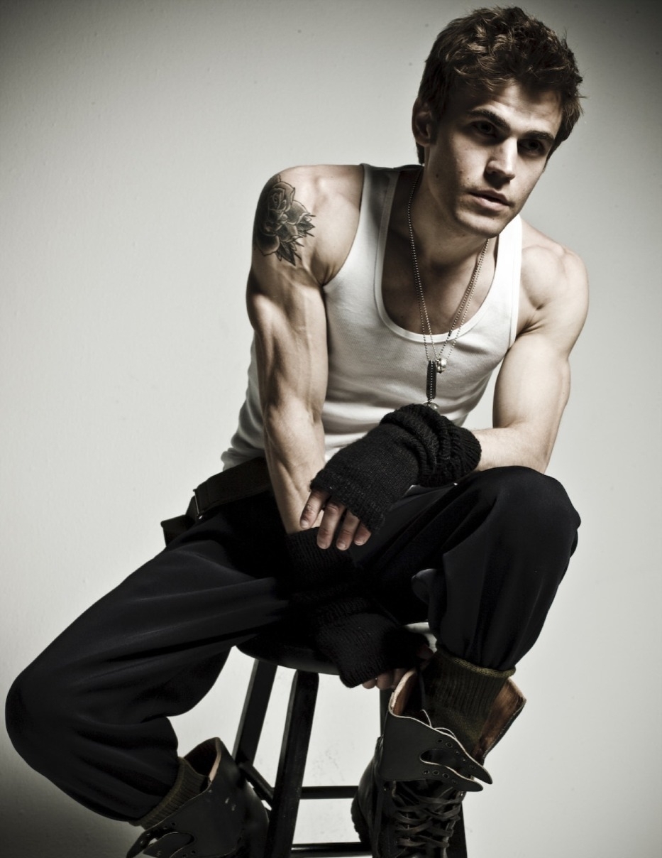 Mon Jardin Secret: Paul Wesley photoshoot
