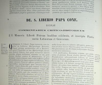 Transalpine Redemptorists at home: Holy Pope Liberius -there is a place ...