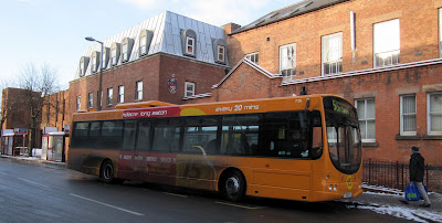 My travels with a Bus Pass: Ilkeston 9/1/10 - TrentBarton, Notts & Derby