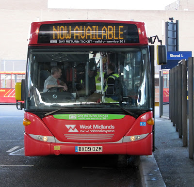 My travels with a Bus Pass: Walsall 16/2/2010 - West Midlands part of ...