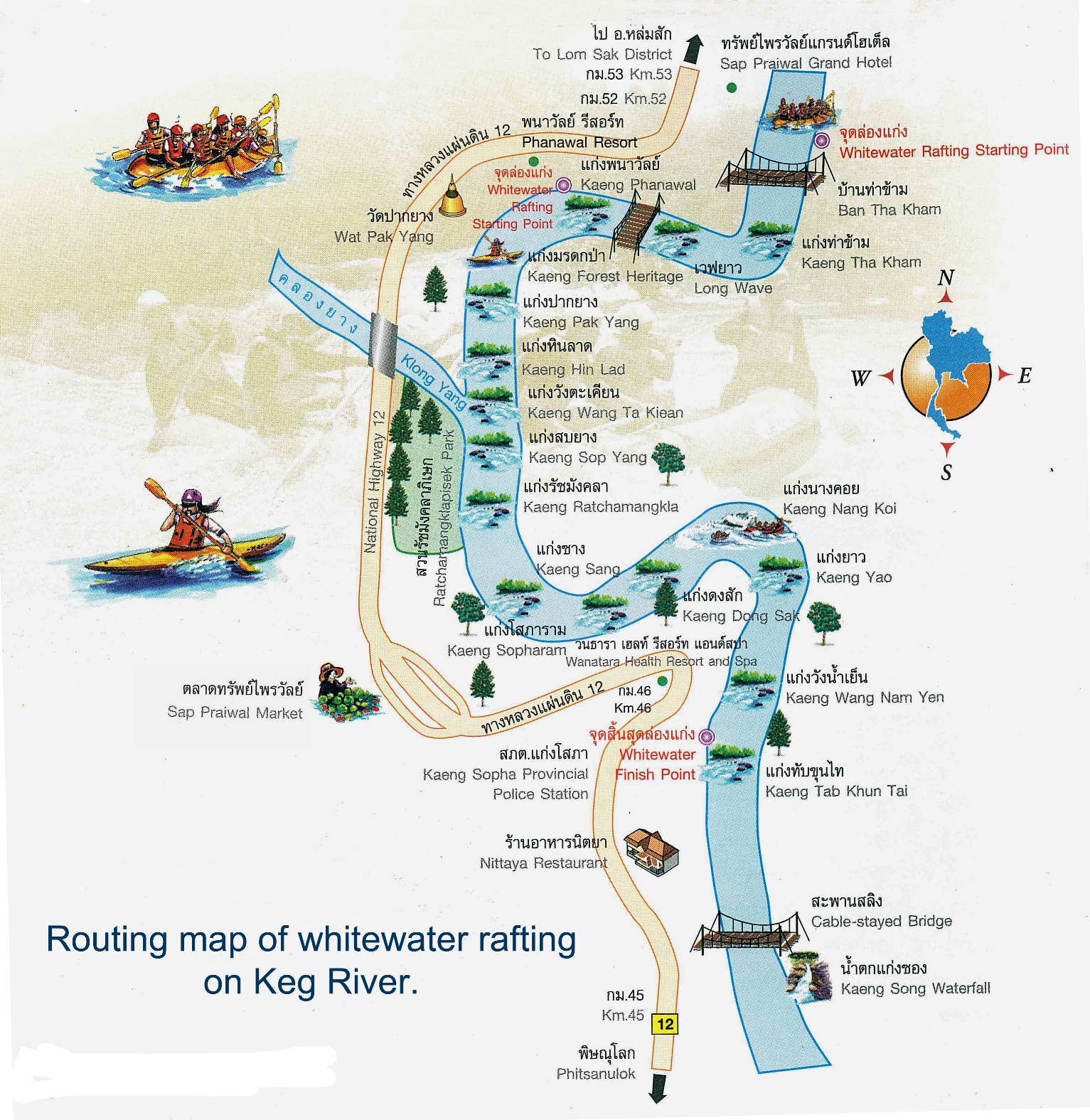 Whitewater Rafting on Keg River | Thailand Whitewater Rafting