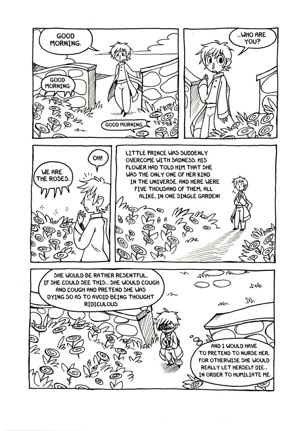 not yet, but SOON: Little Prince comic