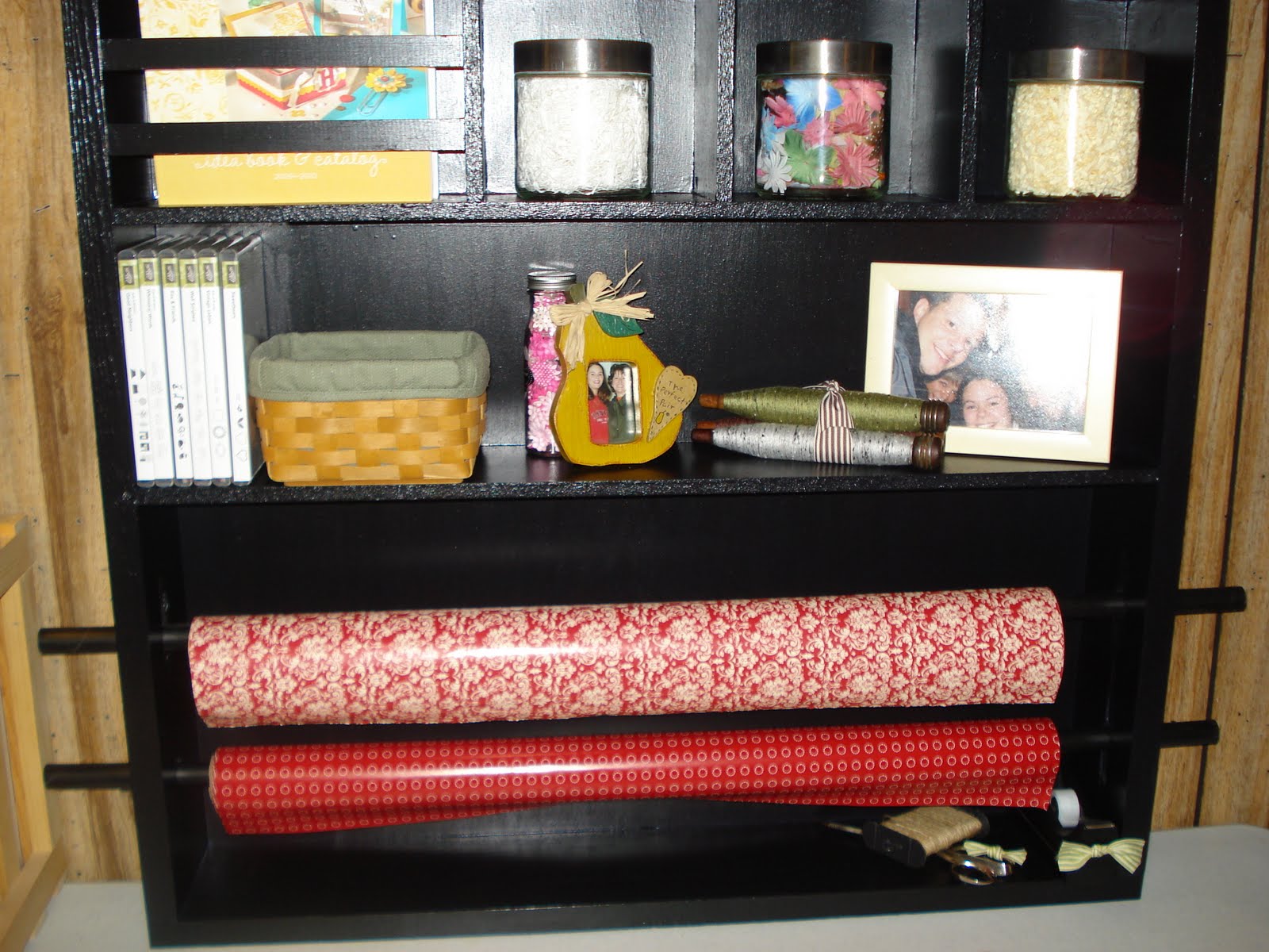 Kingston's Kreations: My Craft Wall Organizer is Complete!