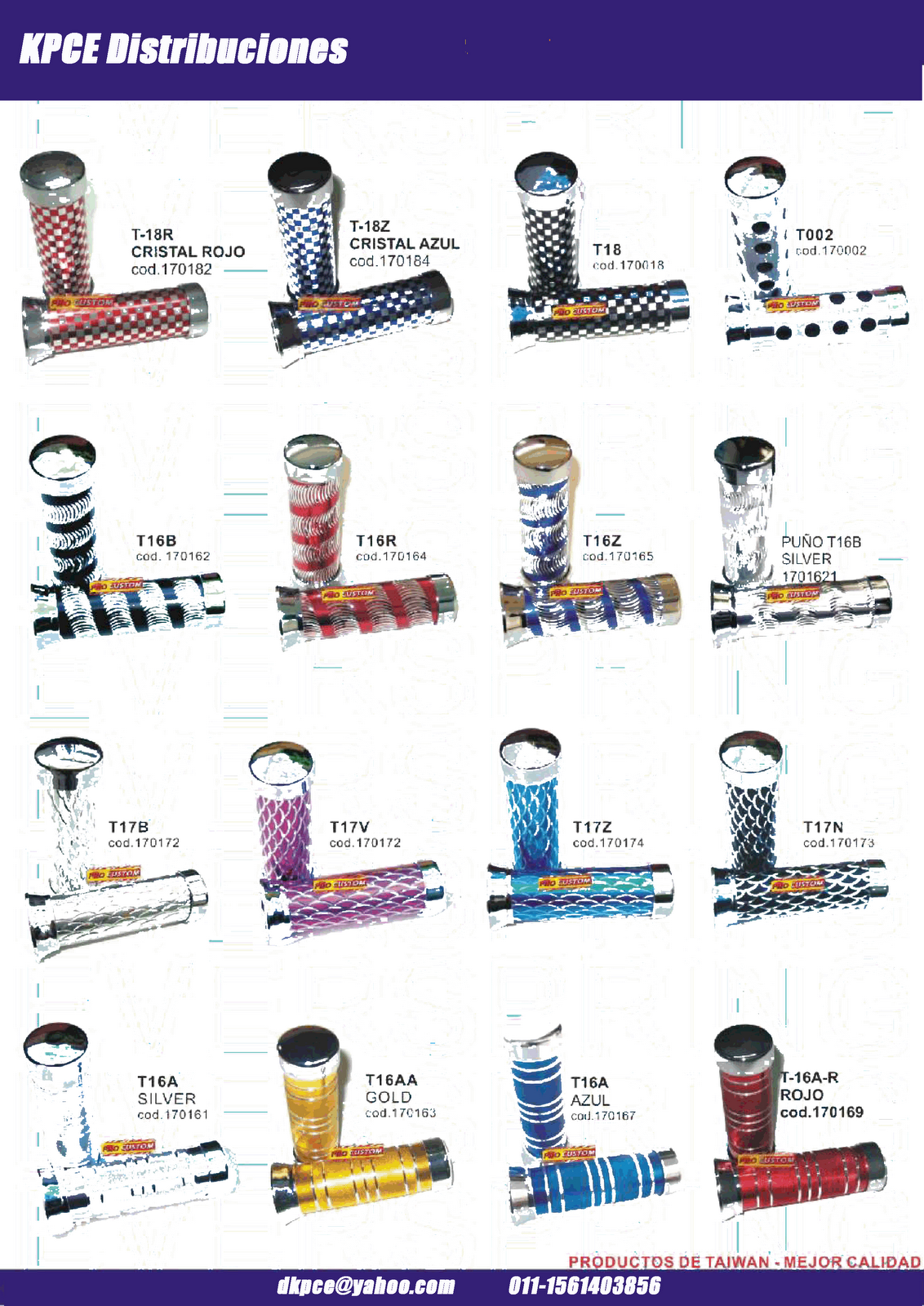 KPCE DISTRIBUCIONES ACCESORIOS