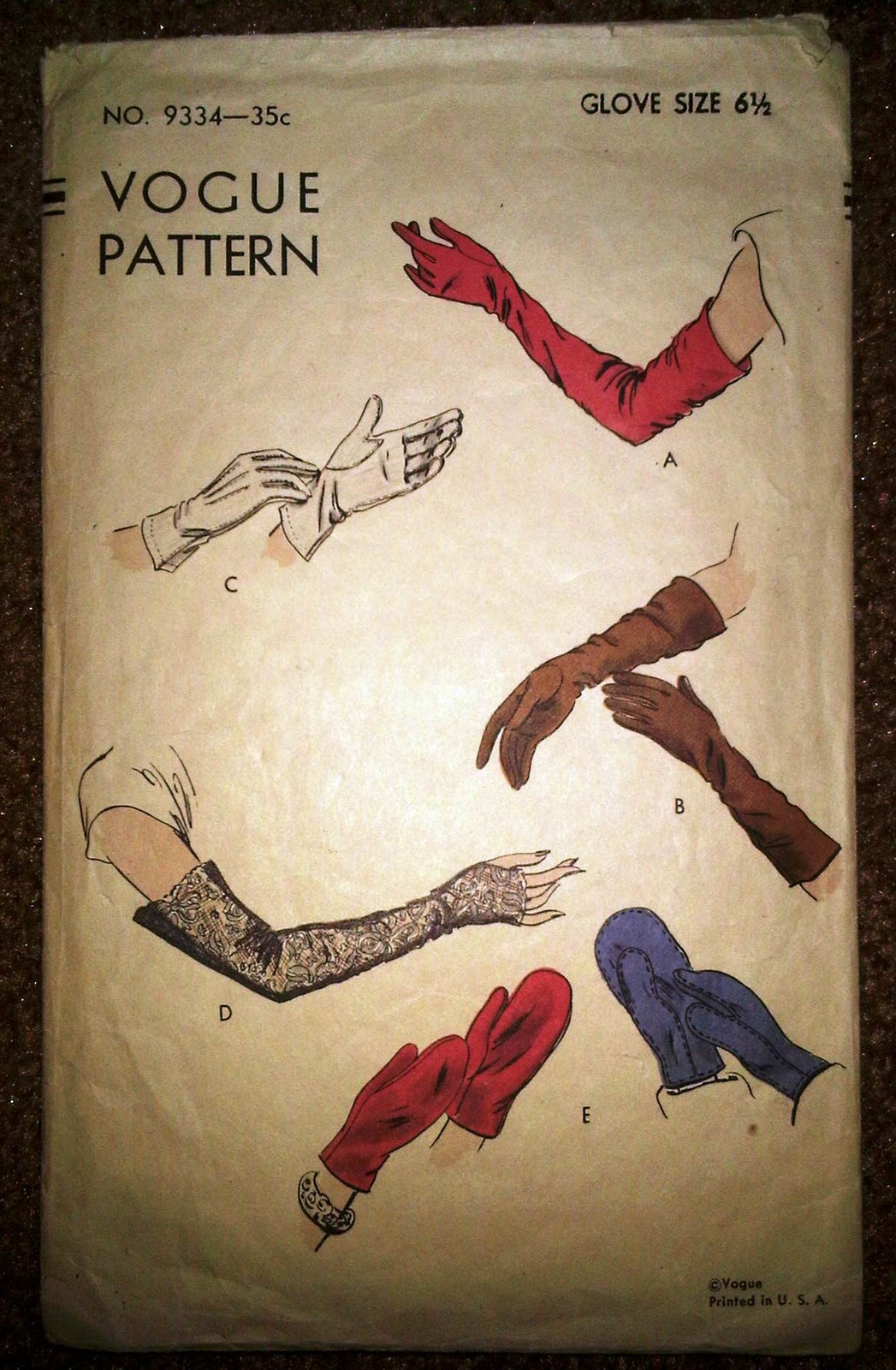 Patterned History: Hand In Glove: Pattern Preservation and Re-use