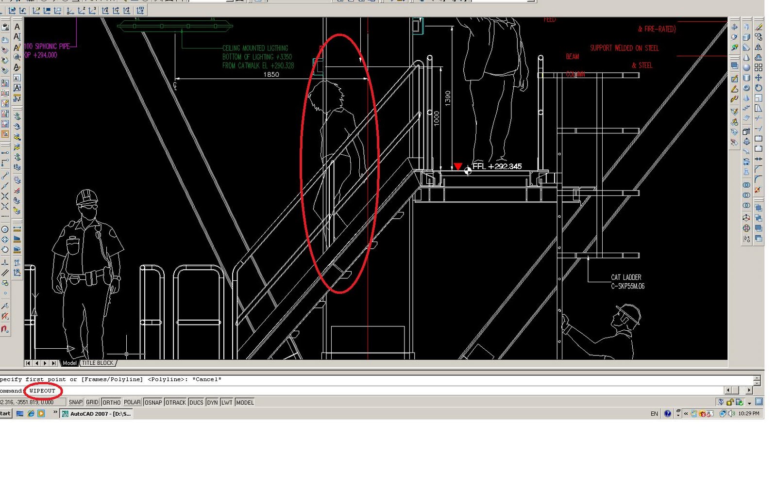 CAD AND DRAFTING: AUTOCAD (Wipeout)